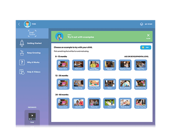 Pathways for Snap Scene - Tobii Dynavox CA